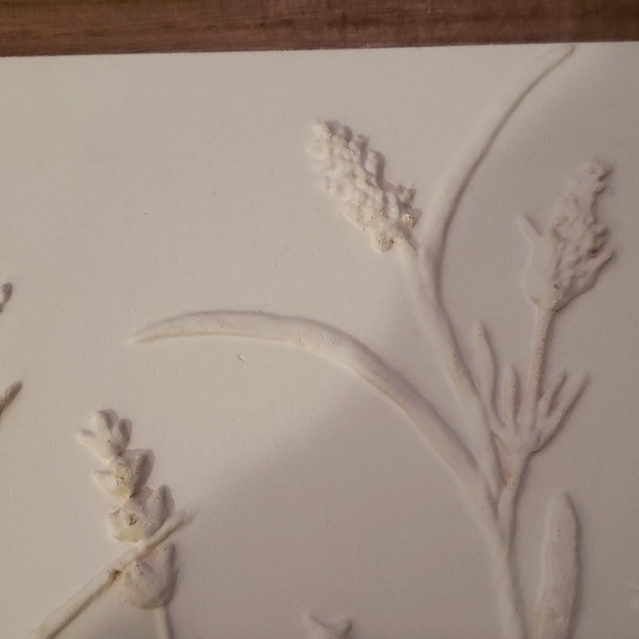 Art | Plaster Framed Flower Wall Art | Poshmark